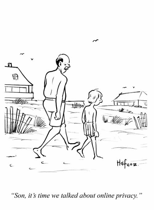 "Son, it's time we talked about online privacy." - Wall Street Journal ...