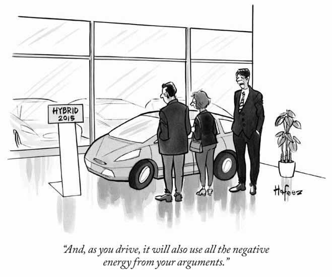 "And, as you drive, it will also use all the negative energy from your ...